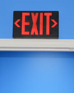 Decoy Hardwired Exit Sign Covert Hidden Surveillance Nanny WiFi ...